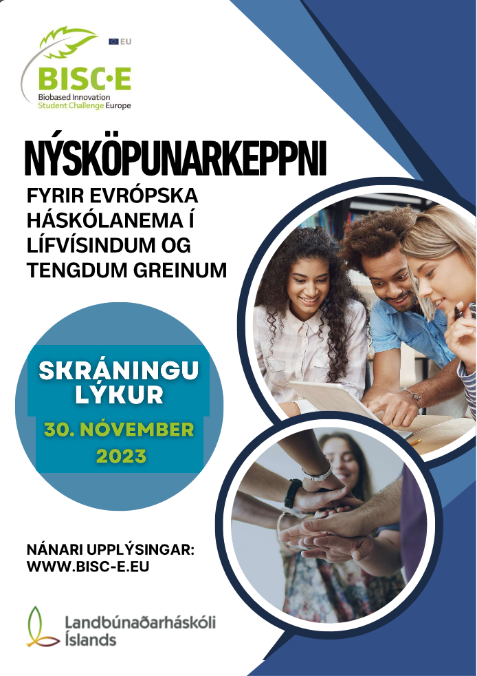 BISC-E Nýsköpunarkeppni nemenda - opið fyrir umsóknir