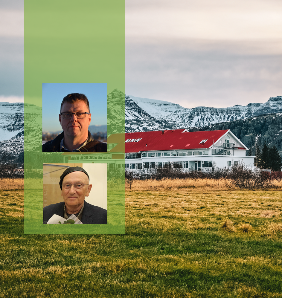 Frábær árangur: Prófessorarnir Bjarni Diðrik Sigurðsson og Ólafur G ...